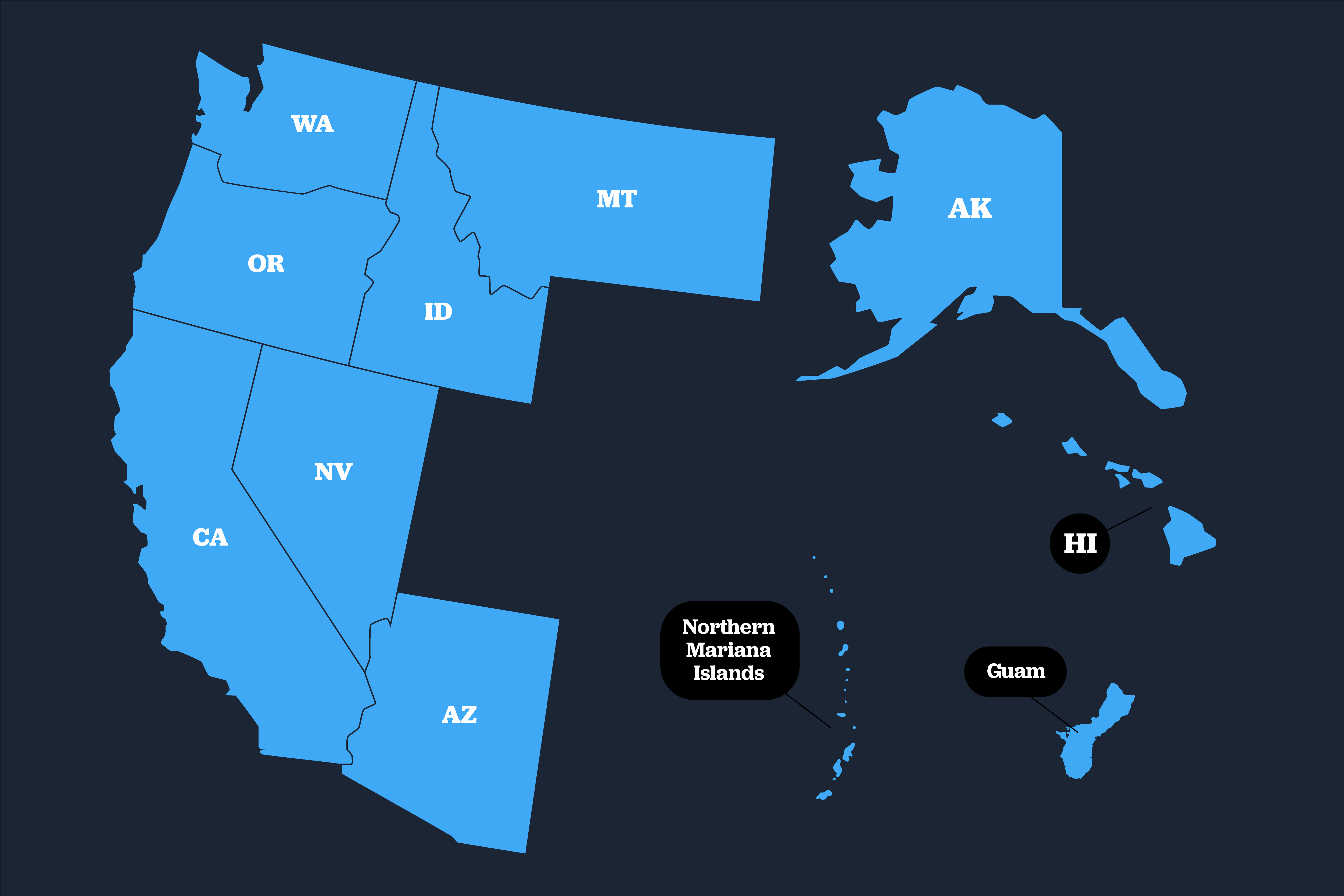Federal Jurisdiction Map